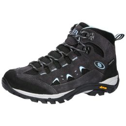 Br&uuml;tting Trekkingschuh BR&Uuml;TTING "Trekkingstiefel Mount Bear High", Damen, Gr. 36, grau, Veloursleder, Schuhe Trekkingschuh