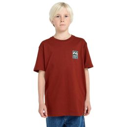 T-Shirt Billabong "Stamp", Jungen, Gr. L, rot (brick), Obermaterial: 100% Walkfrottier;, Shirts T-Shirt