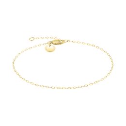 Armband Liebeskind Berlin "Schmuck Geschenk Gold 375 Armkette Gold Collection", gold (gelbgoldfarben), Armb&auml;nder, Damen, 18,5cm, Gelbgold 375, Armband