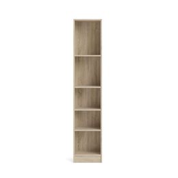 B&uuml;cherregal Inosign "Basic Regal, B&uuml;roregal", braun (eiche struktur), B:40,6cm H:203,2cm T:26,8cm, Holzwerkstoff, Regale, B&uuml;cherregal, Standregal in verschiedenen Gr&ouml;&szlig;en und Farben erh&auml;ltlich