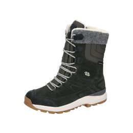 Br&uuml;tting Winterstiefel BR&Uuml;TTING "Winterboot Neyla", Damen, Gr. 36, grau, Veloursleder, Schuhe Winterstiefel