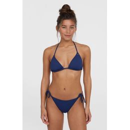 O`Neill Triangel-Bikini O'NEILL "ESSENTIALS CAPRI BONDEY BIKINI SET", Damen, Gr. 42, N-Gr, blau (blauberry ca), Obermaterial: 85% Polyamid, 15% Elasthan, Bikini-Sets Triangel-Bikini