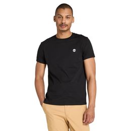 T-Shirt Timberland "DUNSTAN RIVER 3xPack Tee", Herren, Gr. L, schwarz, Obermaterial: 100% Baumwolle, Shirts T-Shirt, f&uuml;r Sportmode, Outdoormode und Streetwear, Kurzarm, aus Baumwolle