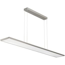 Evotec LED Pendelleuchte "SKY", Energieeffizienz: F, nickelfarben, 1, H: 2cm, Leuchten, LED H&auml;ngelampe, LED H&auml;ngeleuchte, Farbwechsel, LED Pendelleuchte