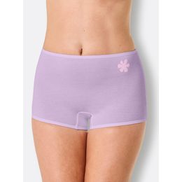 w&auml;schepur Panty W&Auml;SCHEPUR, Damen, Gr. 50, 6 Stk., 2x hellblau, 2x vanille, 2x flieder, 95% Baumwolle, 5% Elasthan, Unterhosen Panty