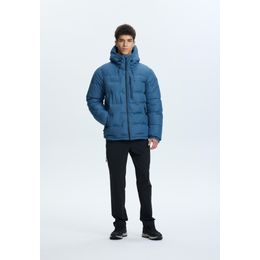 Steppjacke Icepeak "Icepeak AMERI", Herren, Gr. 46, aqua, Obermaterial: 100% Polyester, Jacken Steppjacke, wasserabweisend, winddicht, atmungsaktiv, Wassers&auml;ule 10000