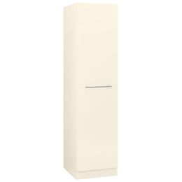Wiho-K&uuml;chen Seitenschrank WIHO K&Uuml;CHEN "Flexi2", beige (front und korpus: magnolia), B:50cm H:200cm T:57cm, Schr&auml;nke, Seitenschrank