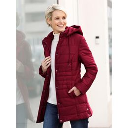 Steppjacke Classic Basics, Damen, Gr. 46, rot (dunkelrot), 100% Polyester, Futter und Wattierung:100% Polyester, unifarben, Jacken Steppjacke