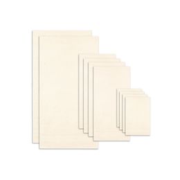 Villeroy & Boch Handtuch VILLEROY & BOCH "Handtuch One 1er Pack, 10er Pack" Gr. M, beige (creme), B:50cm, Obermaterial: 100% Baumwolle CO., Handt&uuml;cher, Handtuch