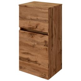 Unterschrank Welltime "Baabe", braun (eiche), B:40cm H:79cm T:35cm, Holzwerkstoff, Schr&auml;nke, Unterschrank, Badm&ouml;bel, Breite 40 cm