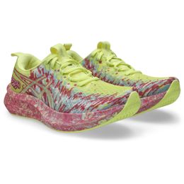 Laufschuh asics "NOOSA TRI 16", Damen, Gr. 42,5, gelb (lucid gelb, bright rose), Textil, Schuhe Laufschuh