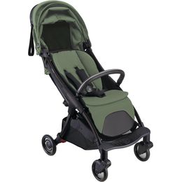 Kinder-Buggy Globber "STROLL LITE", Baby, oliv gr&uuml;n, Kinderwagen Kinder-Buggy, mit 1-Hand-Falt-Automatik, Reisebuggy