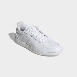 Sneaker adidas Sportswear "BREAKNET SLEEK", Damen, Gr. 38, cloud wei&szlig;, ftwr wei&szlig;, ftwr wei&szlig;, Synthetik, Textil, Schuhe Sneaker