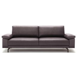 2-Sitzer "CR.450 elegantes Designsofa mit hohem Sitzkomfort", lila (purpurviolett, steingrau), B:180cm H:85cm T:95cm, CREATION BY ROLF BENZ, Sofas, 2-Sitzer