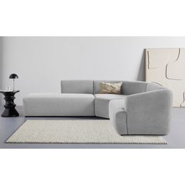 Ecksofa "LYZA L-Form links/rechts, Modularsofa, Ma&szlig;e B/T/H: 211/267/74 cm", grau, B:211cm H:74cm T:267cm, 100% Polyester, LeGer Home by Lena Gercke, Sofas, Ecksofa, als Modul oder separat verwendbar, f&uuml;r individuelle Zusammenstellung