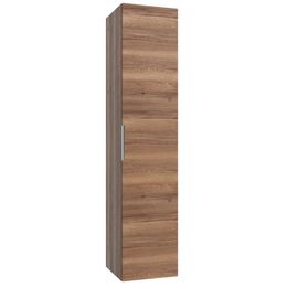 Hochschrank Welltime "Ahus", braun (tobacco oak), B:35cm H:160cm T:35cm, Schr&auml;nke, Hochschrank, mit Soft-Close-Funktion, Breite 35 cm, FSC-zertifiziert