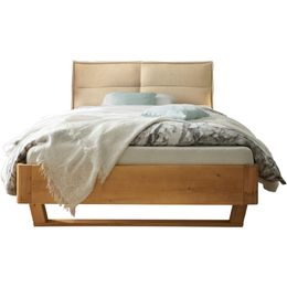 Massivholzbett Schlafkontor "Tjark", braun (fichte, beige), B:145cm H:89cm L:219cm, Betten, Massivholzbett, wahlweise Bett mit Liegefl&auml;che in 140 oder 180 cm