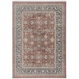 Teppich Astra "Tropea 241", rot, B:160cm H:6mm L:230cm, Kunstfaser, Teppiche, Teppich, Vintage, leichter Glanz, hochwertiger Kurzflor, Orientalisch