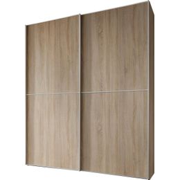 Schwebet&uuml;renschrank STAUD "Sinfonie Plus, edles Design in hochwertiger Qualit&auml;t, Made in Germany", sonoma eiche, B:188cm H:222cm T:68cm, Holzwerkstoff, Schr&auml;nke, Schwebet&uuml;renschrank, Mit vier verschiedenen Ausstattungsvarianten