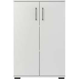 Aktenschrank Germania "Profi 3.0", grau (lichtgrau), B:80cm H:123cm T:40cm, Holzwerkstoff, Schr&auml;nke, Aktenschrank, erh&auml;ltlich in zwei H&ouml;hen