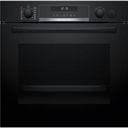 Bosch Pyrolyse Backofen "HRG578CB7", Energieeffizienz: A+, schwarz, B:59,4cm H:59,5cm T:54,8cm, Back&ouml;fen, AirFry-Funktion, Pyrolyse Backofen