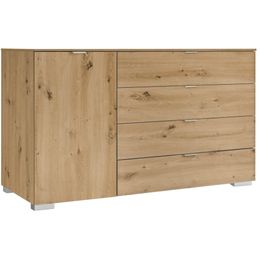 Kombikommode STAUD "Includo, Made in Germany", natur, B:120cm H:77cm T:40cm, Sideboards, Kombikommode