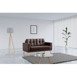 Sit & More 2-Sitzer SIT & MORE "Lavida", grau (anthrazit), B:165cm H:90cm T:97cm, 100% PES, Sofas, 2-Sitzer