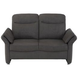 2-Sitzer Home Affaire "Tahoma", grau (graphite), B:169cm H:103cm T:89cm, Sofas, 2-Sitzer, mit Armteilverstellung, Federkern