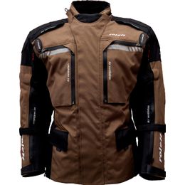 Motorradjacke Roleff "Enduro" Gr. XL, braun, Jacken, Damen, XL, Obermaterial: 100% Polyester, Motorradjacke, mit Protektoren, optimale Bel&uuml;ftung