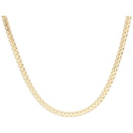 Goldkette Luigi Merano "Kette glanz, Gold 375", gold, Halsketten, Damen, Gelbgold 375, Goldkette
