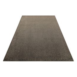 Teppich Wecon Home "Tim", beige (sand,beige,meliert), B:166cm H:12mm L:240cm, Polyester, Teppiche, Teppich, einfarbig, meliert, modern, pflegeleicht, Wohnzimmer, Schlafzimmer