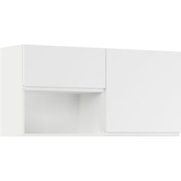 Mehrzweckschrank-Set IMPULS K&Uuml;CHEN "Warschau", wei&szlig; (wei&szlig; mit beton, optik natur), B:120cm H:57,9cm T:34,5cm, Holzwerkstoff, Pulverlack, Kastenm&ouml;bel-Sets, Mehrzweckschrank-Set, Vielf&auml;ltige Varianten verf&uuml;gbar; kombinierbar mit anderen Artikeln