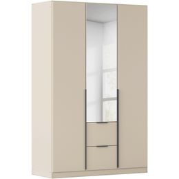Dreht&uuml;renschrank OTTO HOME "Kleiderschrank Schrank Garderobe AGORDO mit Dekor- oder Hochglanzfront", beige (champagner), B:136cm H:210cm T:54cm, Holzwerkstoff, Schr&auml;nke, Dreht&uuml;renschrank, mit Au&szlig;enschubk&auml;sten, in 7 Breiten und 2 H&ouml;hen MADE IN GERMANY