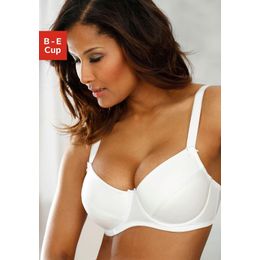 Push-up-BH Nuance, Damen, Gr. 100, Cup E, wei&szlig;, Microtouch, Obermaterial: 90% Polyamid, 10% Elasthan, BHs Push-up-BH, mit B&uuml;gel und herausnehmbaren Push-up-Kissen - bis Gr&ouml;&szlig;e 115 E