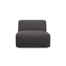 Sessel OTTO HOME "Merid Sofa-Mittel-Element, Breite: 84 cm", grau (anthrazit), B:84cm H:70cm T:97cm, Struktur fein (100% Polyester);Samtoptik (100% Polyester);Samtcord (92% Polyester, 8% Polyamid), Sessel, Sessel, als Modul oder separat verwendbar, f&uuml;r individuelle Zusammenstellung