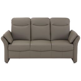 3-Sitzer Home Affaire "Tahoma", braun (schlamm), B:199cm H:103cm T:89cm, Sofas, 3-Sitzer, mit Armteilverstellung, Federkern