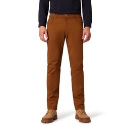 5-Pocket-Hose "RANDO", Herren, Gr. 30, L&auml;nge 30, braun (camel), Web, Obermaterial: 98% Baumwolle, 2% Elasthan, Pioneer Authentic Jeans, unifarben, regular fit lang, Hosen 5-Pocket-Hose, im Five-Pocket Style