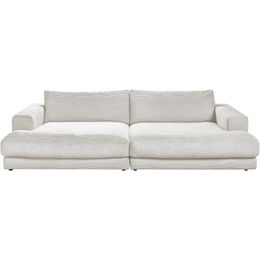 Loungesofa Home Affaire "Enisa, B/T/H: 290/170/85 cm", wei&szlig;, B:290cm H:85cm T:170cm, 88% Polyester, 12% Polyacryl, Sofas, Loungesofa, Zeitloses und stylisches Loungem&ouml;bel, Mega-Sofa, Big-Sofa XXL