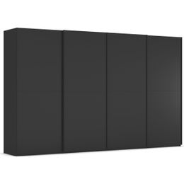 Schwebet&uuml;renschrank Rauch "Kleiderschrank Schrank Garderobe Schlafzimmerschrank SCALE-DUO", schwarz-wei&szlig; (schwarz, griffleisten schwarz), B:360cm H:223cm T:68cm, Holzwerkstoff, Schr&auml;nke, Schwebet&uuml;renschrank, edle zweigeteilte T&uuml;ren und 3 Zierleisten MADE IN GERMANY