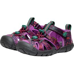 Sandale Keen "SEACAMP II CNX", M&auml;dchen, Gr. 24, persephone, Synthetik, Schuhe Sandale