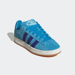 Sneaker adidas originals "CAMPUS 00S", Herren, Gr. 40, wei&szlig; (shock cyan, mystery ink, sanftes wei&szlig;), Leder, Schuhe Sneaker