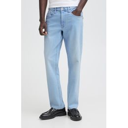Straight-Jeans Blend "BHROCK REG FIT PPNOOS", Herren, Gr. 30, L&auml;nge 34, denim light blau, Denim/Jeans, Obermaterial: 99% Baumwolle, 1% Elasthan, Abriebeffekte, regular fit lang, Jeans Straight-Jeans, Baumwollmischung, regular fit
