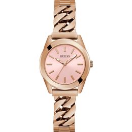 Quarzuhr Guess "SERENA", gold (ros&eacute;goldfarben), Armbanduhren, Damen, Quarzuhr, Armbanduhr, Damenuhr