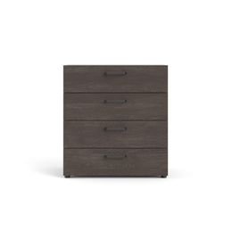 Kommode Inosign "Dallas", braun (dunkelbraun), B:80,2cm H:68,1cm T:40,3cm, Sideboards, Kommode, Sideboard mit 4 Schubk&auml;sten, Breite 80,2 cm