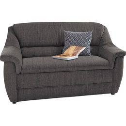 2-Sitzer DOMO collection "Lale formsch&ouml;nes und komfortables Sofa, zeitlos und elegant", braun (schlamm), B:148cm H:88cm T:93cm, Struktur (100% Polyester);Microfaser PRIMABELLE (100% Polyester);Struktur grob (85% Polyester, 15% Polyacryl), Sofas, 2-Sitzer, optimal f&uuml;r kleinere R&auml;ume