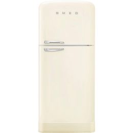 Smeg K&uuml;hl-/Gefrierkombination, Energieeffizienz: E, beige (creme), Rechtsanschlag, K&uuml;hlschr&auml;nke, K&uuml;hl-/Gefrierkombination