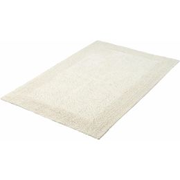 Badematte Kleine Wolke "Cotone" Gr. 4, beige (natur), H:17mm, Baumwolle, Badematten, Badematte, Badteppich, Uni Farben, reine Baumwolle, waschbar