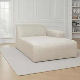 Recamiere OTTO HOME "Koa, Sofamodul, passend zur Serie KOA", beige, B:114cm H:73cm T:159cm, 62% Polypropylen, 32% Polyester, Sofas, Recamiere, in Webstoff, weicher Lounge-Sitzkomfort