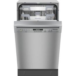 Miele Unterbaugeschirrsp&uuml;ler "G 5740 SCU SL", Energieeffizienz: C, silber (silberfarben), B:44,8cm H:80,5cm T:57cm, Geschirrsp&uuml;ler, Unterbaugeschirrsp&uuml;ler