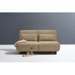 ell+ell Schlafsofa ELL + ELL "Minou", braun, B:160cm, Sofas, Schlafsofa